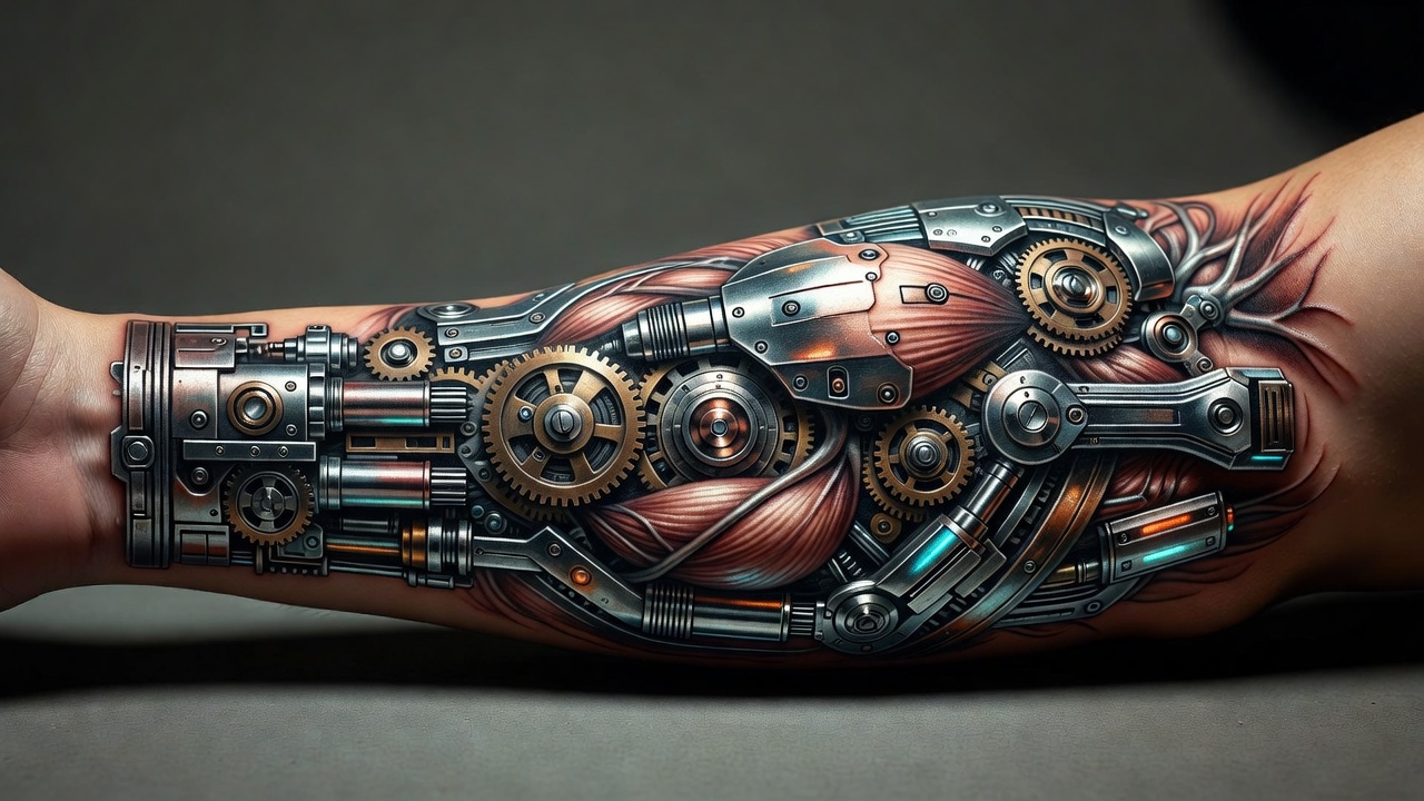 Bio-Mechanical Tattoo Trends: Techniques for Striking Contemporary Ink ...